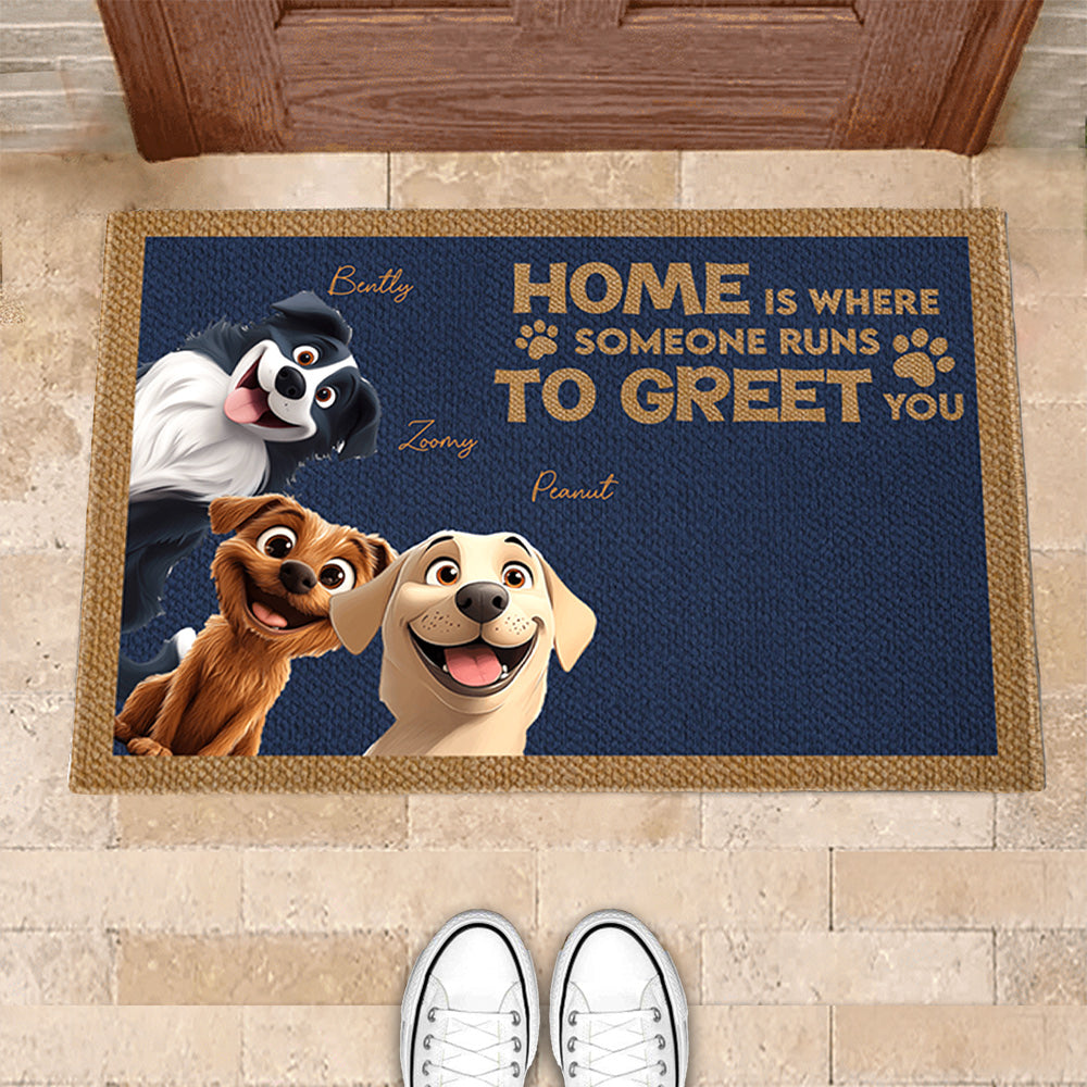 Personalized Dog Doormat - Custom Welcome Mat for Pet Owners – DoyoBest