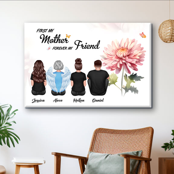 Personalized Mother’s Poster with Birth Month Flowers – A Heartfelt Gi ...