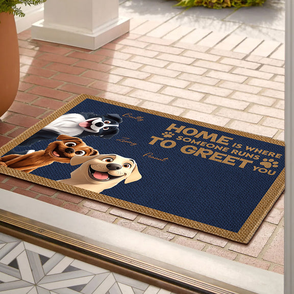 Personalized Dog Doormat - Custom Welcome Mat for Pet Owners – DoyoBest