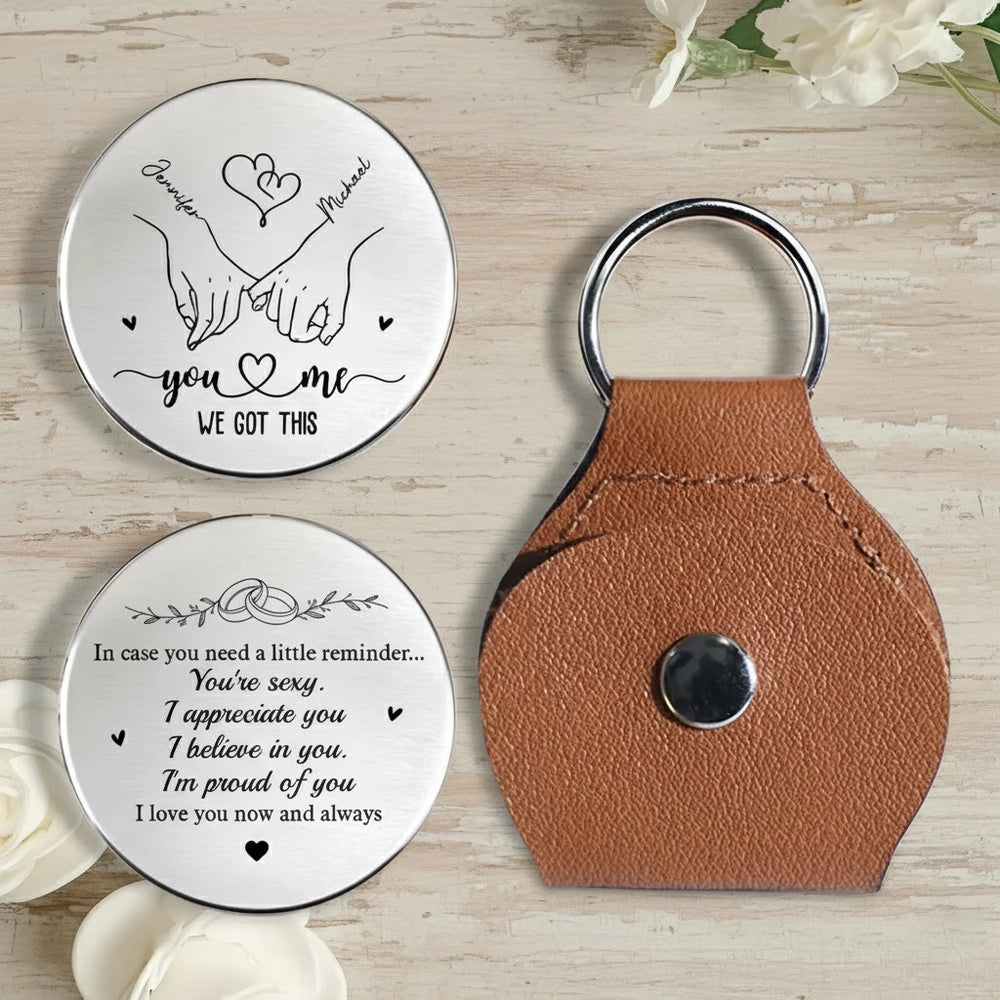 Pocket Hug Keychain with Love Messages – Sentimental Keepsake & Perfec ...