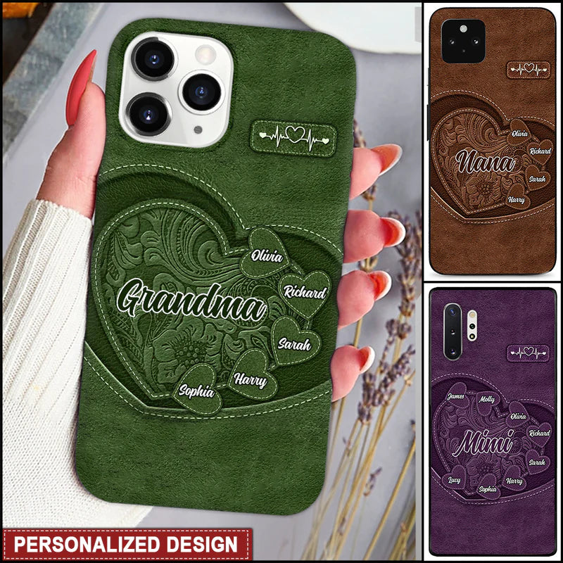 Personalized Phone Case - Grandma's Little Sweethearts and Ocean Baby ...